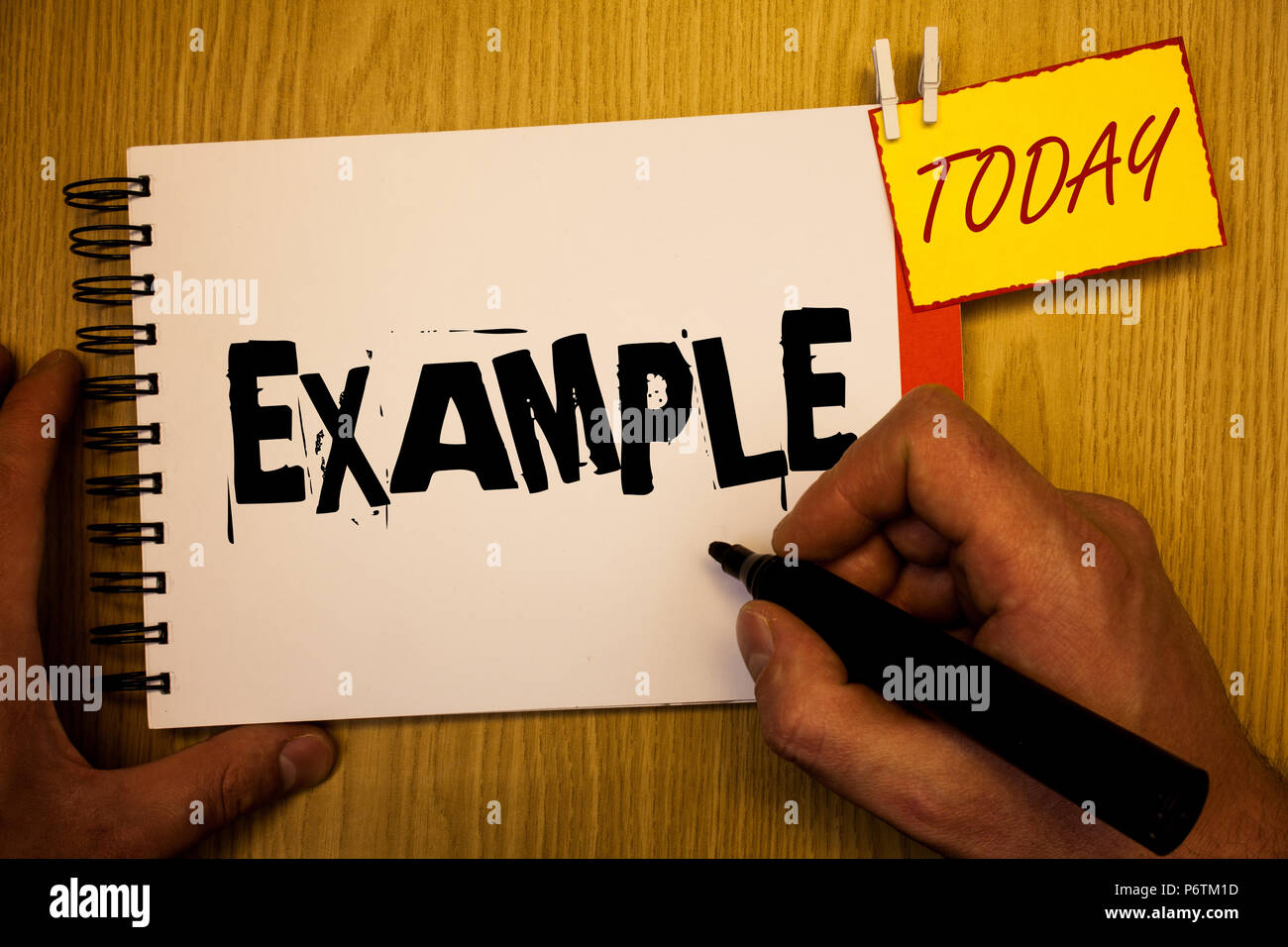 Handwriting text writing Example. Concept meaning Illustration Sample ...