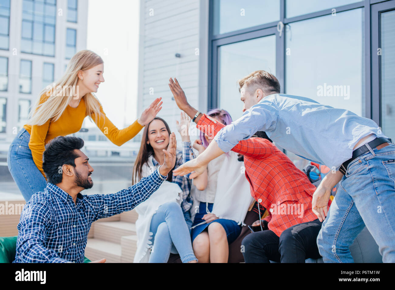 Metting african hi-res stock photography and images - Alamy