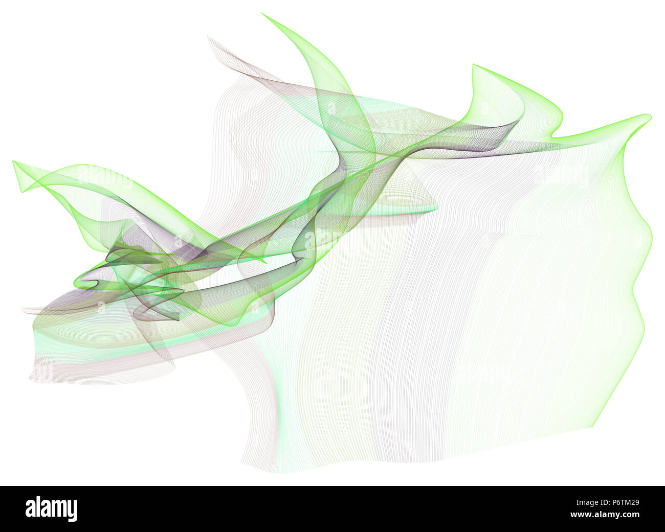 Abstract illustrations of smoky line art, conceptual. Good for design ...