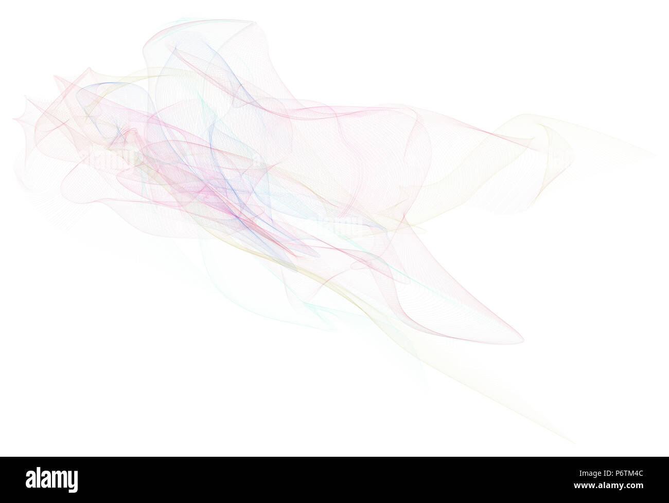 Abstract smoky line art illustrations background Stock Photo - Alamy