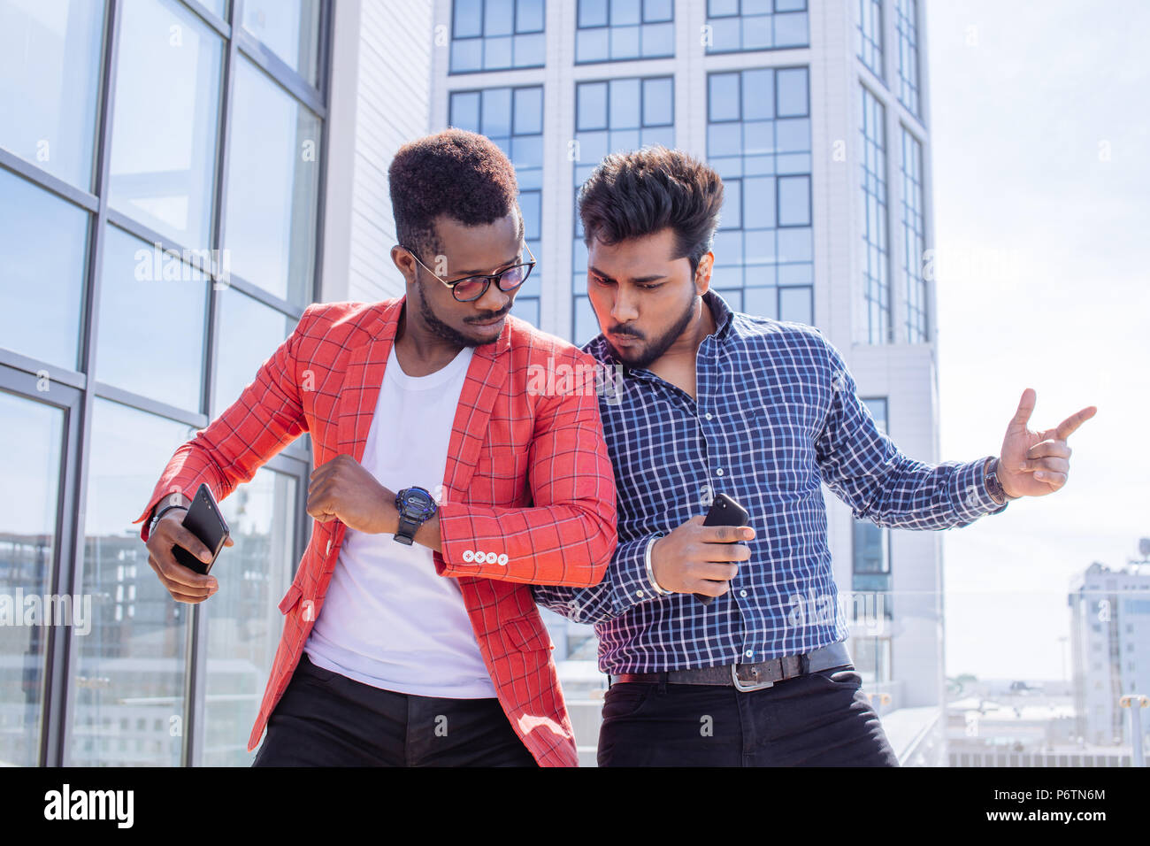 Two Guys Dancing High Resolution Stock Photography and Images - Alamy