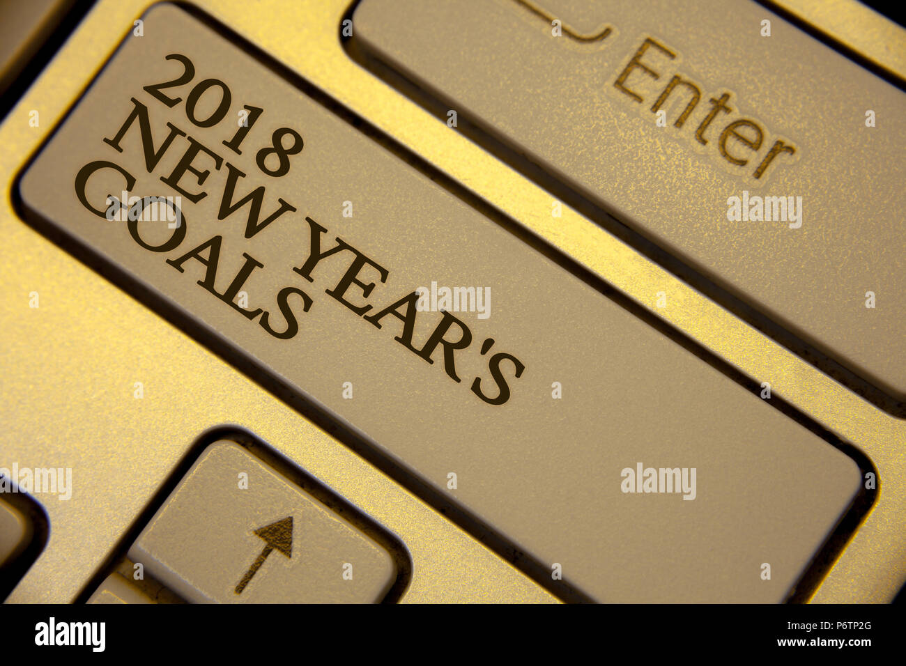 Conceptual hand writing showing 2018 New Years Goals. Business photo ...