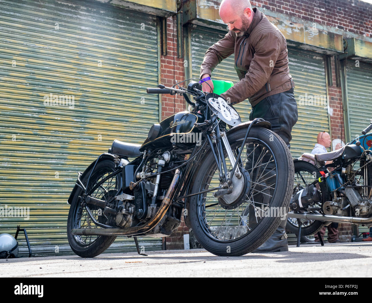 Flywheel bike hi-res stock photography and images - Alamy