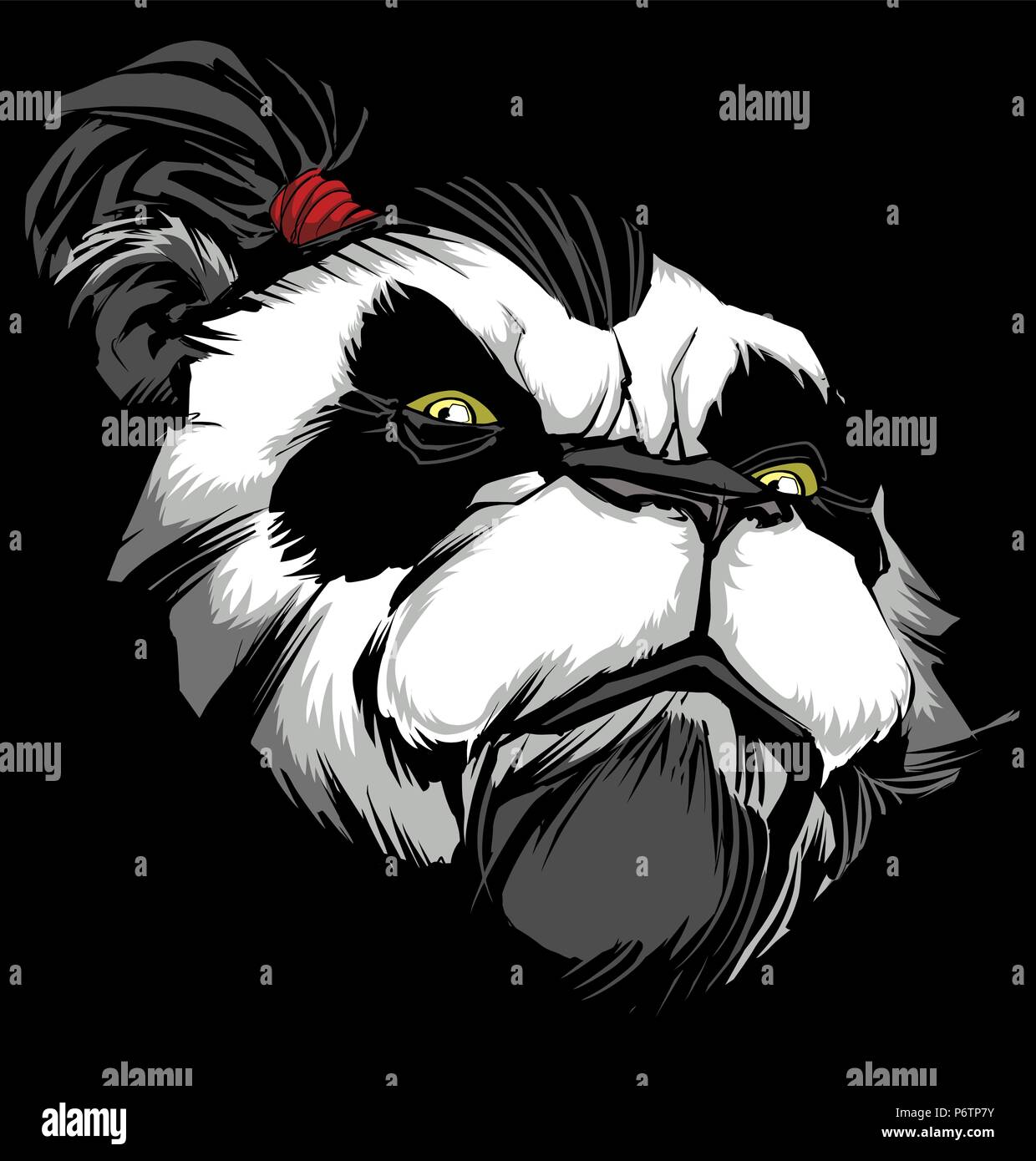 Kung fu panda Stock Vector Images - Alamy