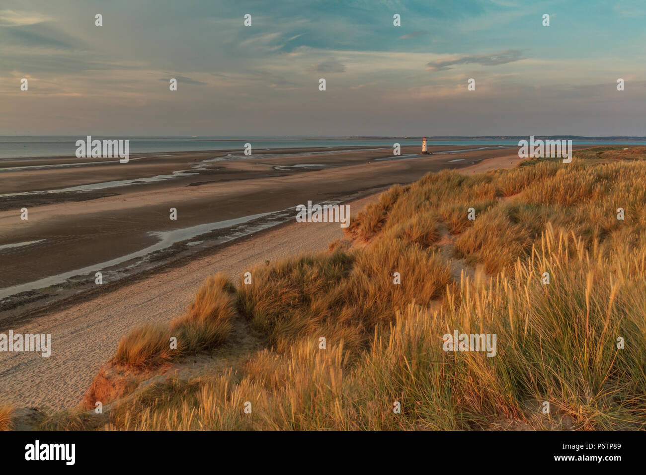 Sand dunes talacre beach point hi-res stock photography and images - Alamy