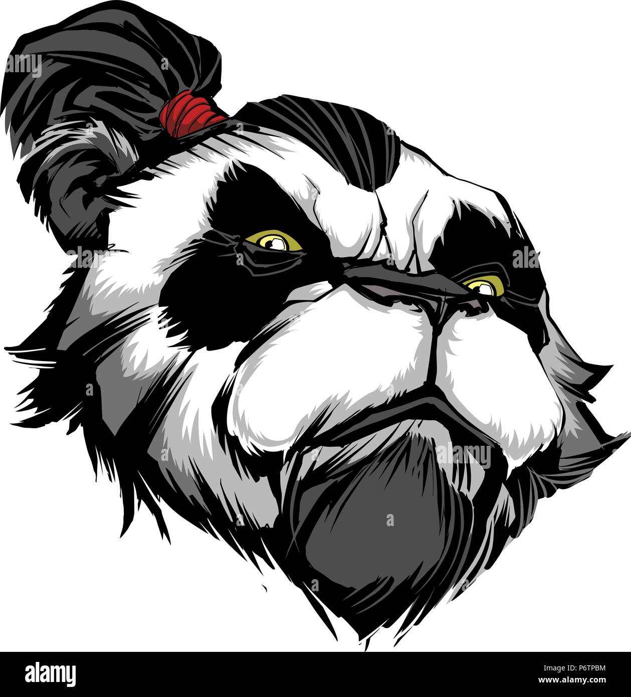 Panda Stock Vector Images - Alamy