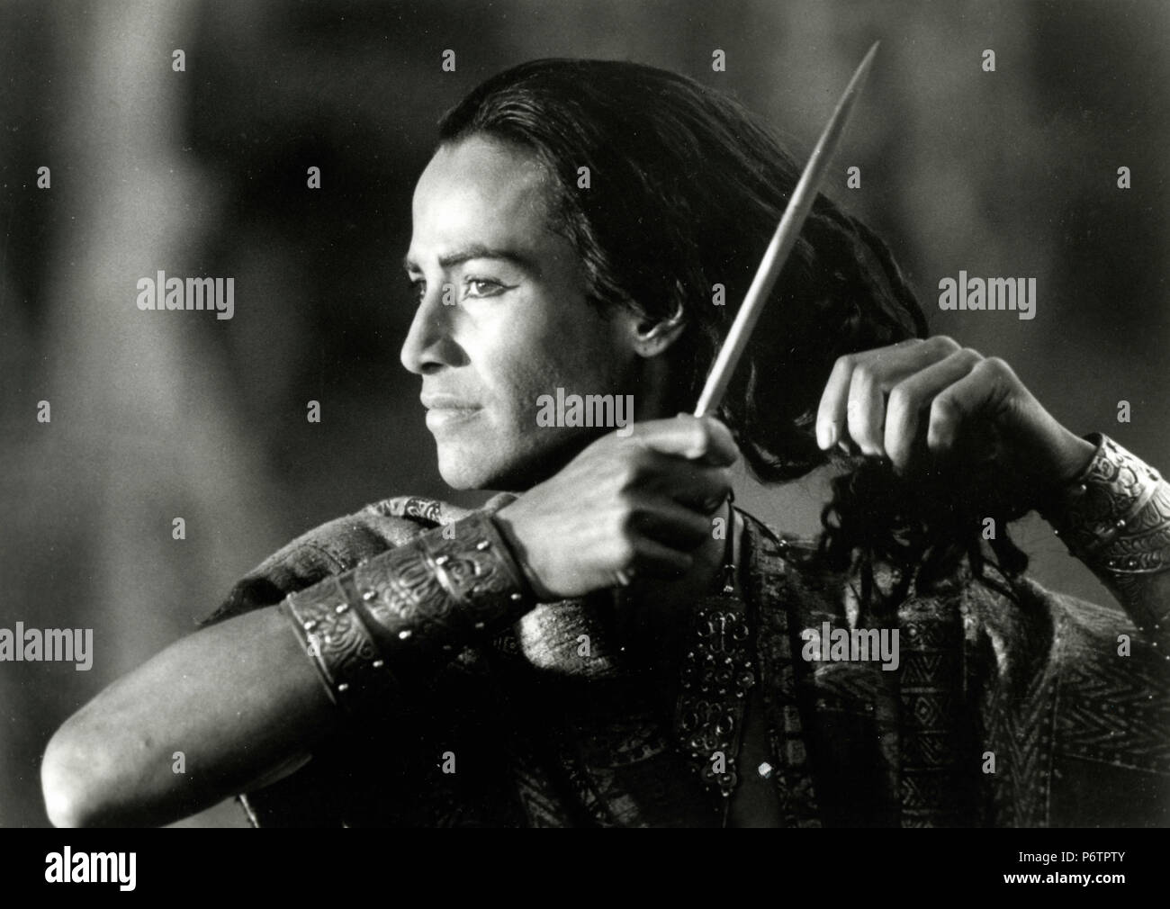 Actor Keanu Reeves in the movie Little Buddha, 1993 Stock Photo - Alamy