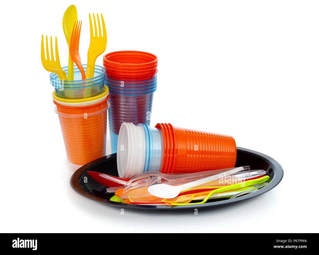 Single-use plastics, EU European directive to help environment Stock ...