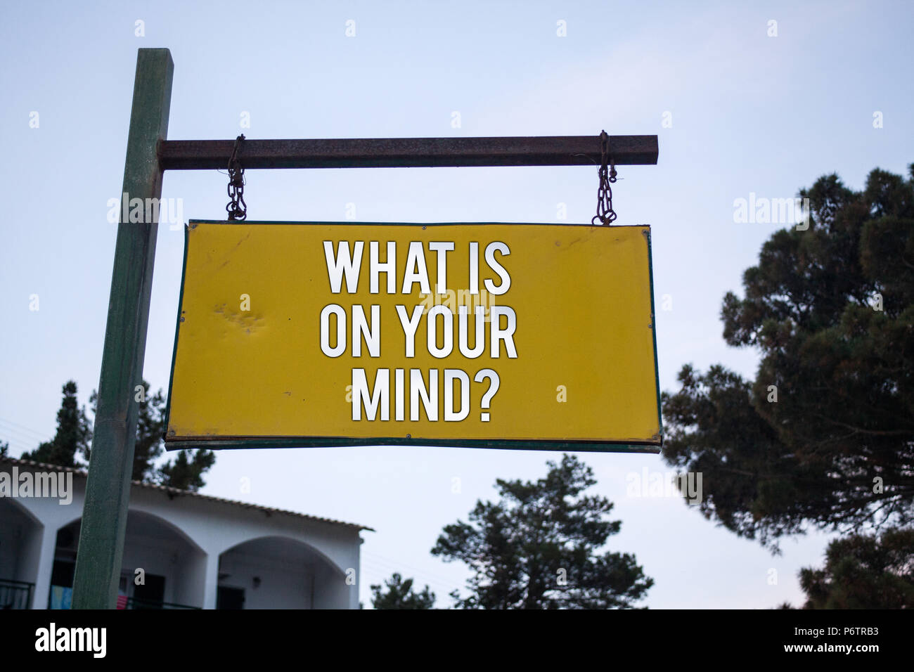 Word writing text What Is On Your Mind Question. Business concept for ...