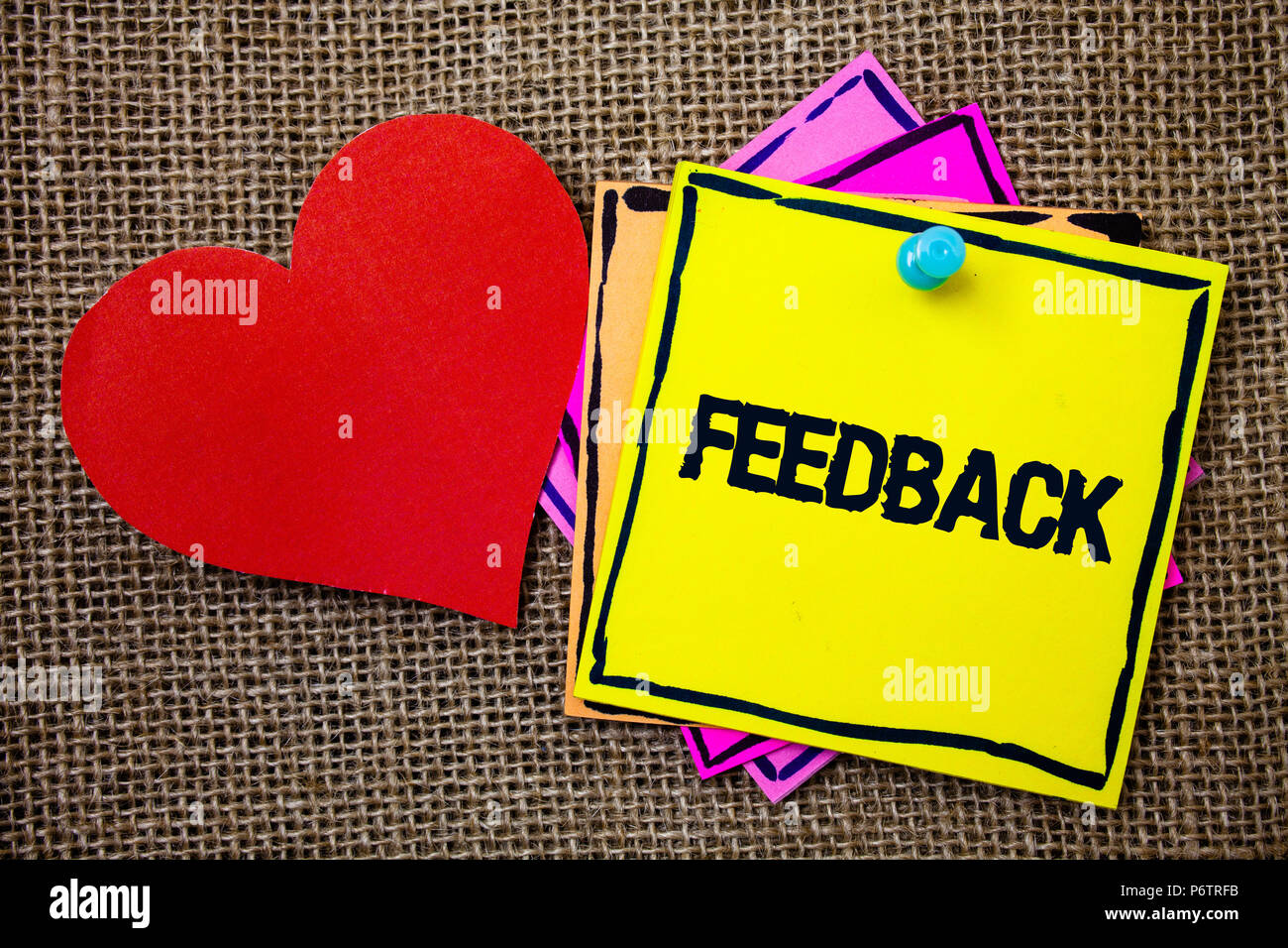 Writing note showing Feedback. Business photo showcasing Customer ...