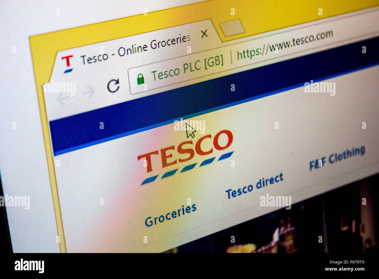Tesco super store hi-res stock photography and images - Alamy