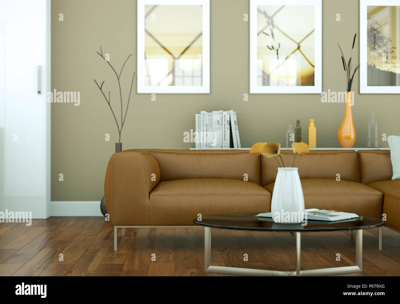 modern bright interior design appartment Stock Photo - Alamy