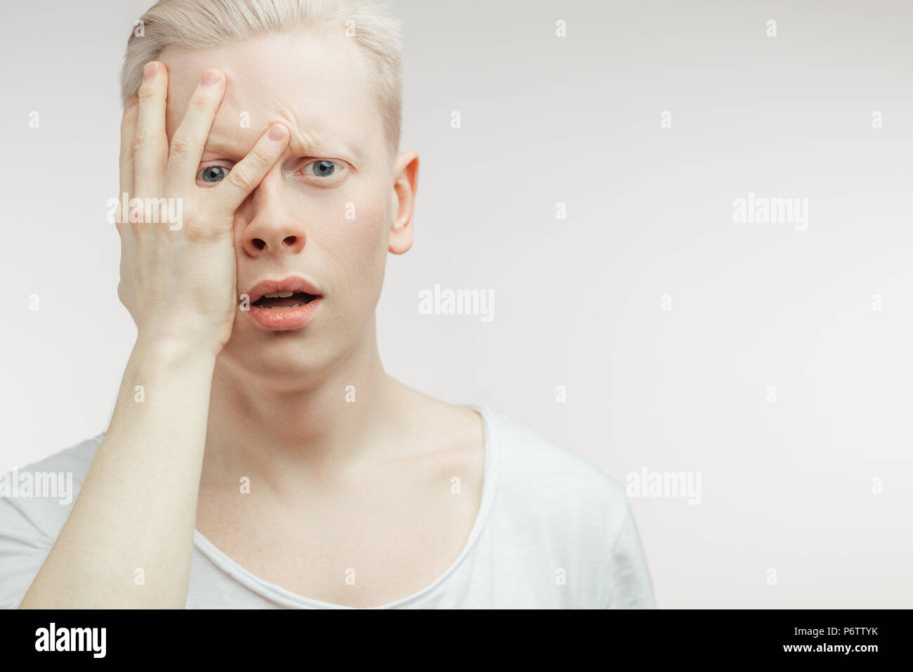 Trembling person hi-res stock photography and images - Alamy