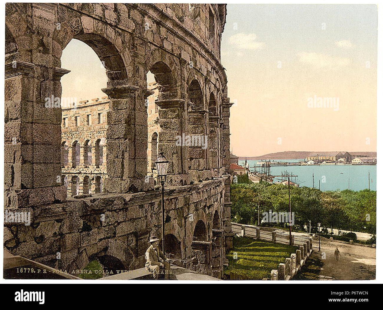 vintage photograph of the ruins in Rome Stock Photo - Alamy