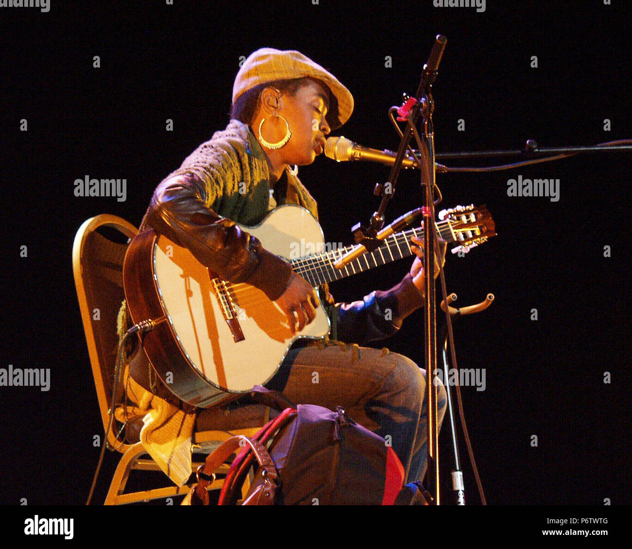 ATHENS, GA - March 9: Lauryn Hill performs at The Classic Center in ...