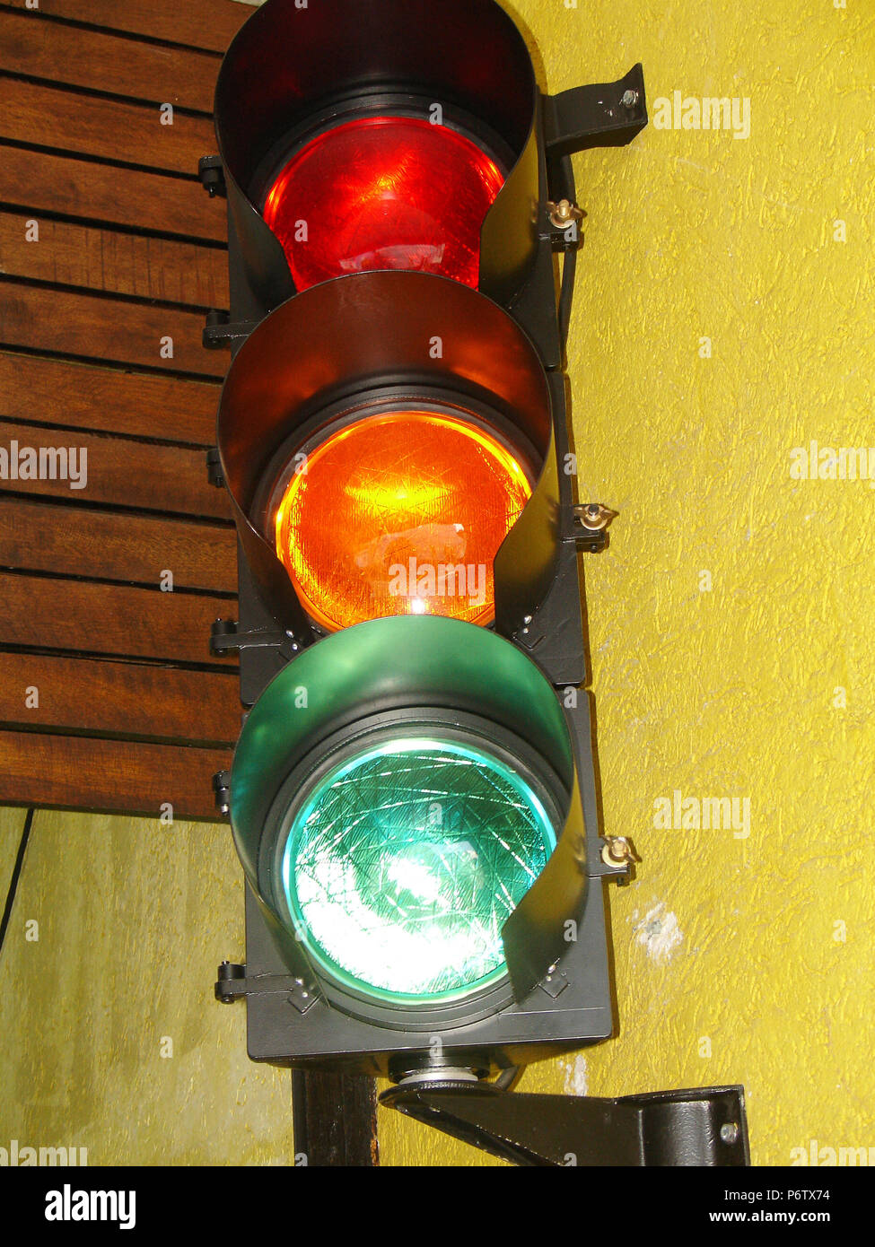 Traffic light, São Paulo, Brazil Stock Photo - Alamy