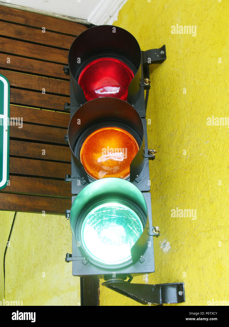 Traffic light, São Paulo, Brazil Stock Photo - Alamy