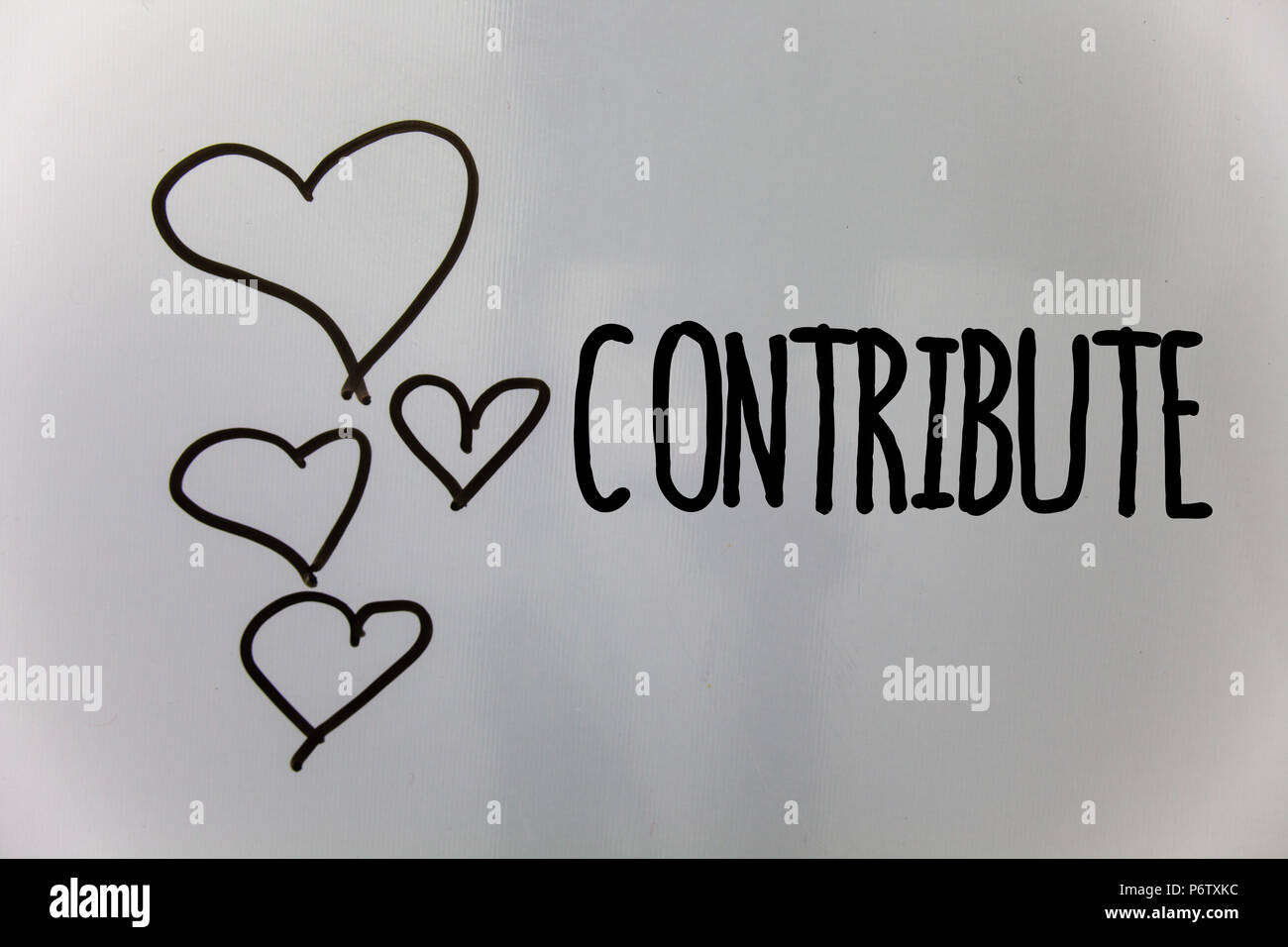 Word writing text Contribute. Business concept for Strategy Decision ...