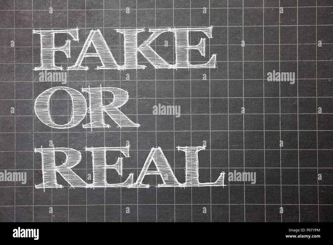 Writing note showing Fake Or Real. Business photo showcasing checking ...