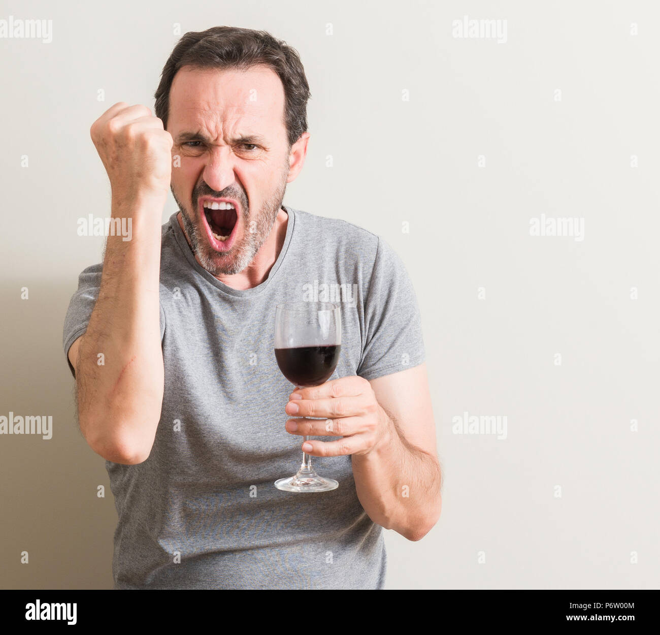 Alcoholic man frustrated hi-res stock photography and images - Alamy