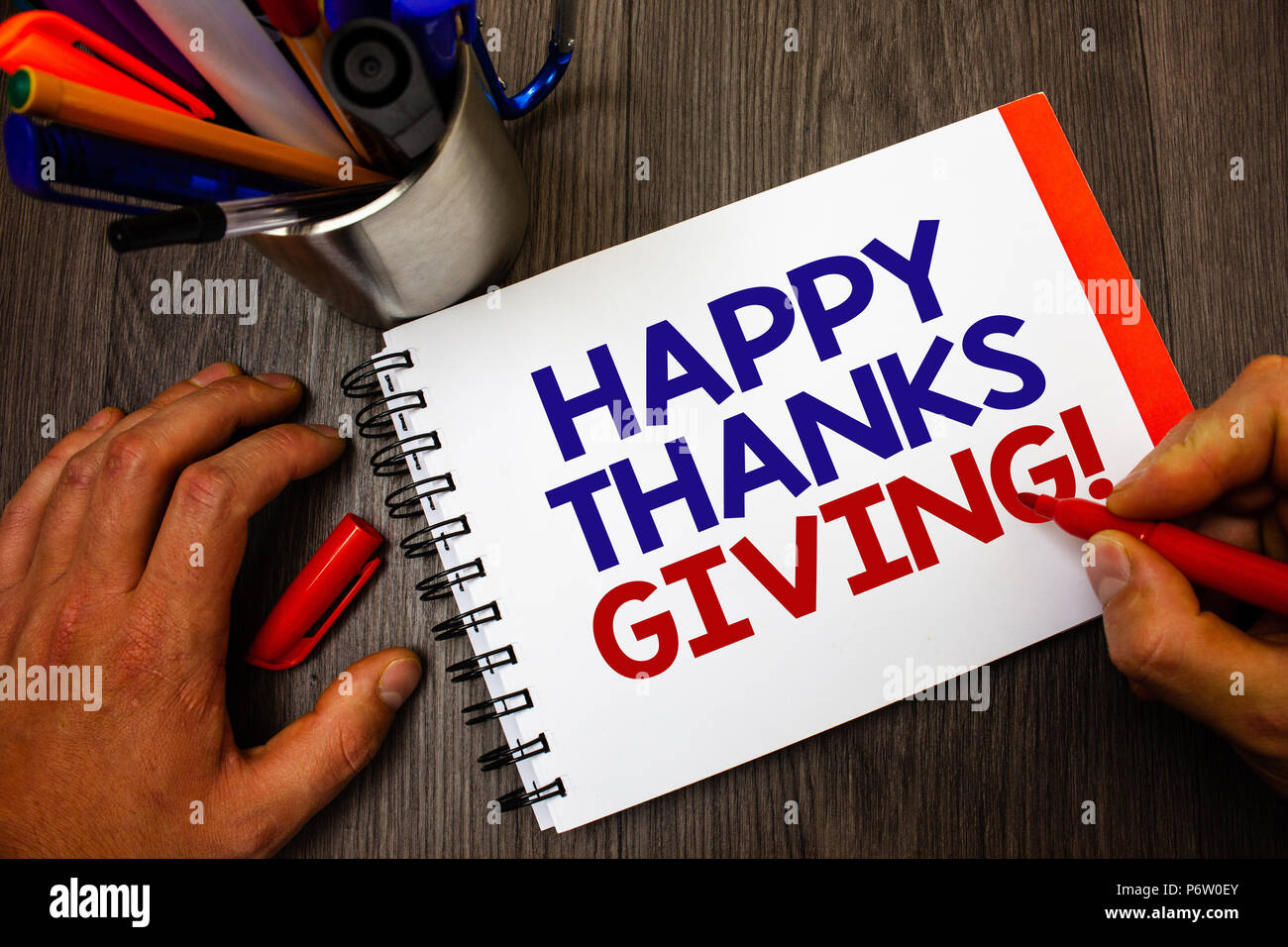 Text sign showing Happy Thanks Giving Motivational Call. Conceptual ...