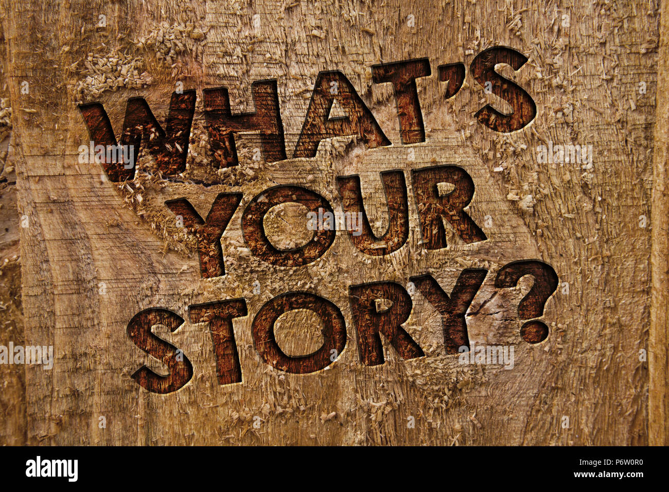 Word writing text What'S Your Story Question. Business concept for ...