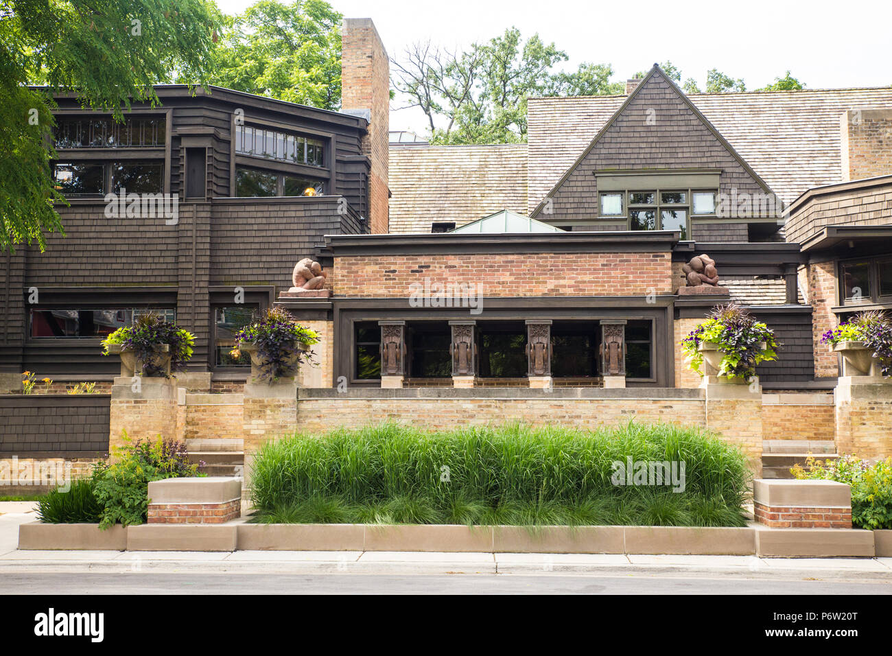 Frank Lloyd Wright Oak Park Brick Frank Lloyd Wright's Little Explored