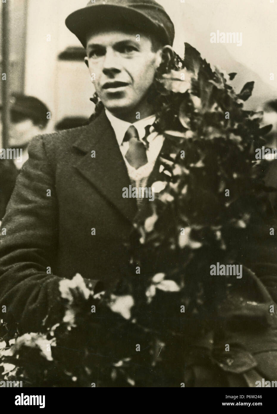 Swedish ski sportman Erik Larssen, Stockholm, Sweden 1936 Stock Photo ...