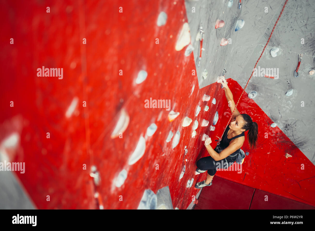 Rock climbers stretching hi-res stock photography and images - Alamy