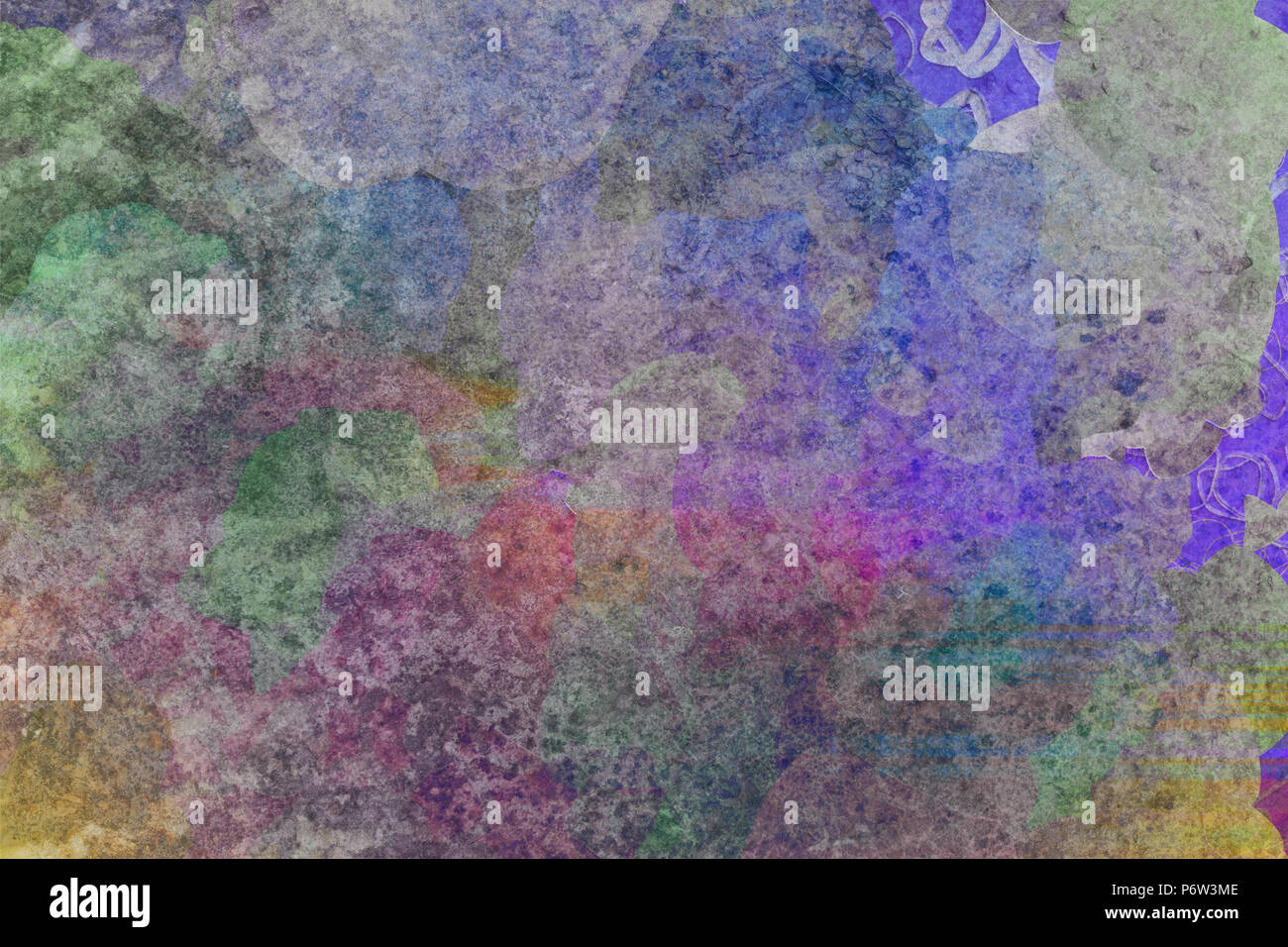 Grunge & rough. Abstract conceptual geometric blended messy shapes ...