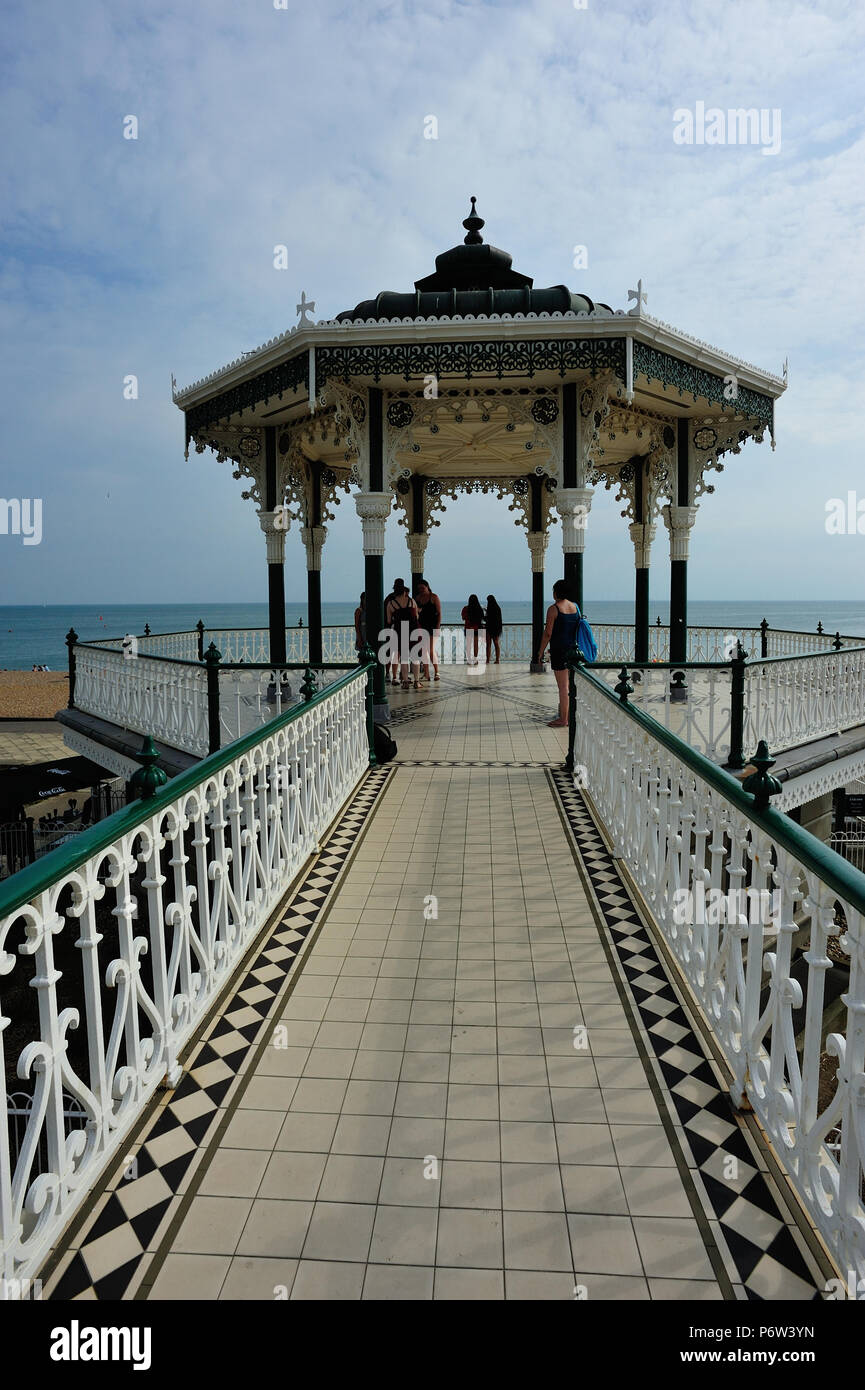 Bandstand on the seafront hi-res stock photography and images - Alamy