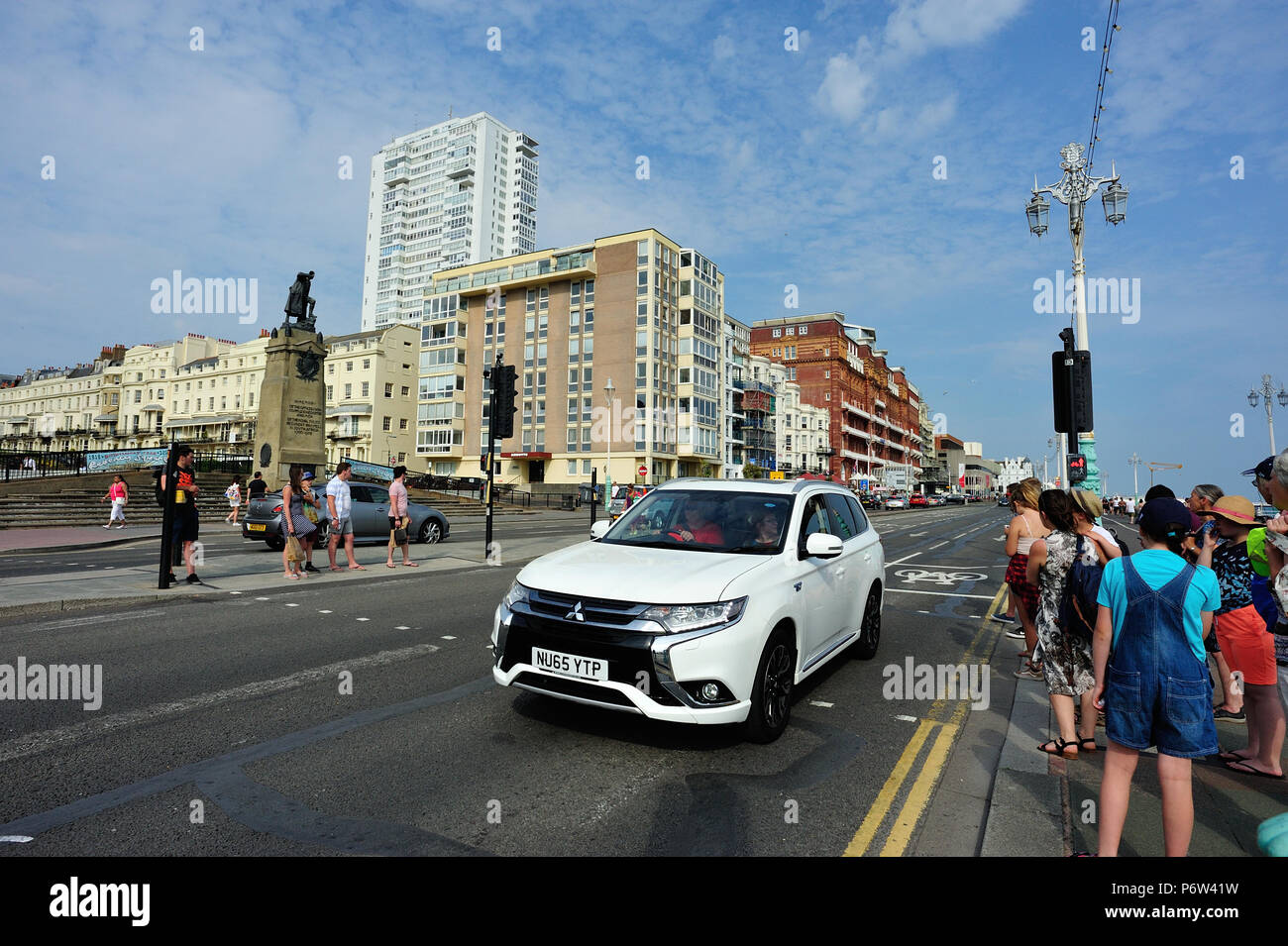 English Seaside Town, Brighton & Hove, East Sussex, England, UK Stock ...