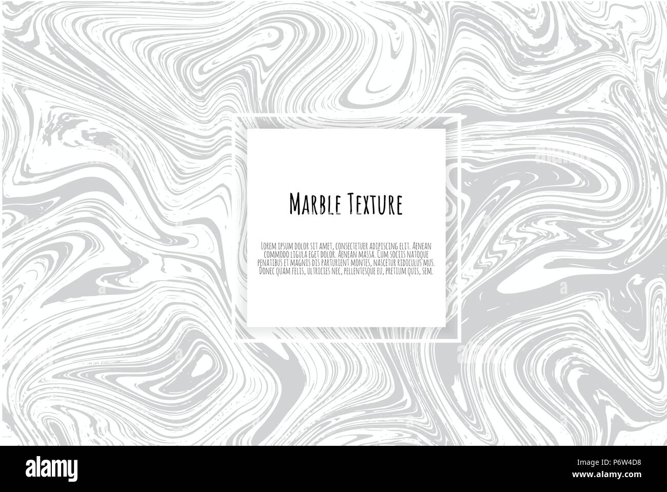 Grey, black, white marble template. Trendy pattern, graphic poster ...