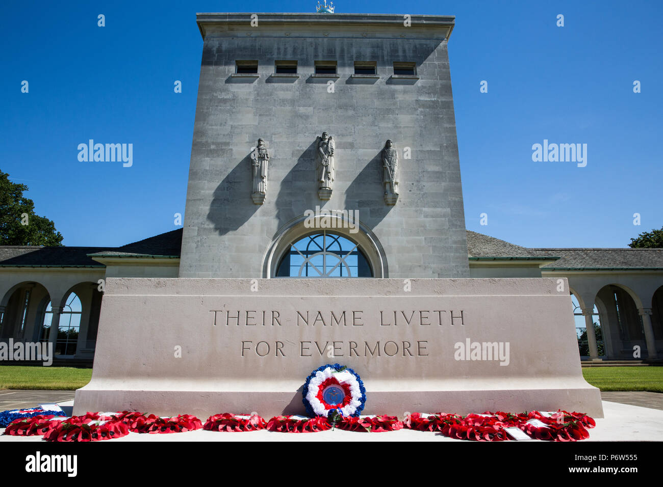 Englefield Green, UK. 2nd July, 2018. The Runnymede Air Forces Memorial ...