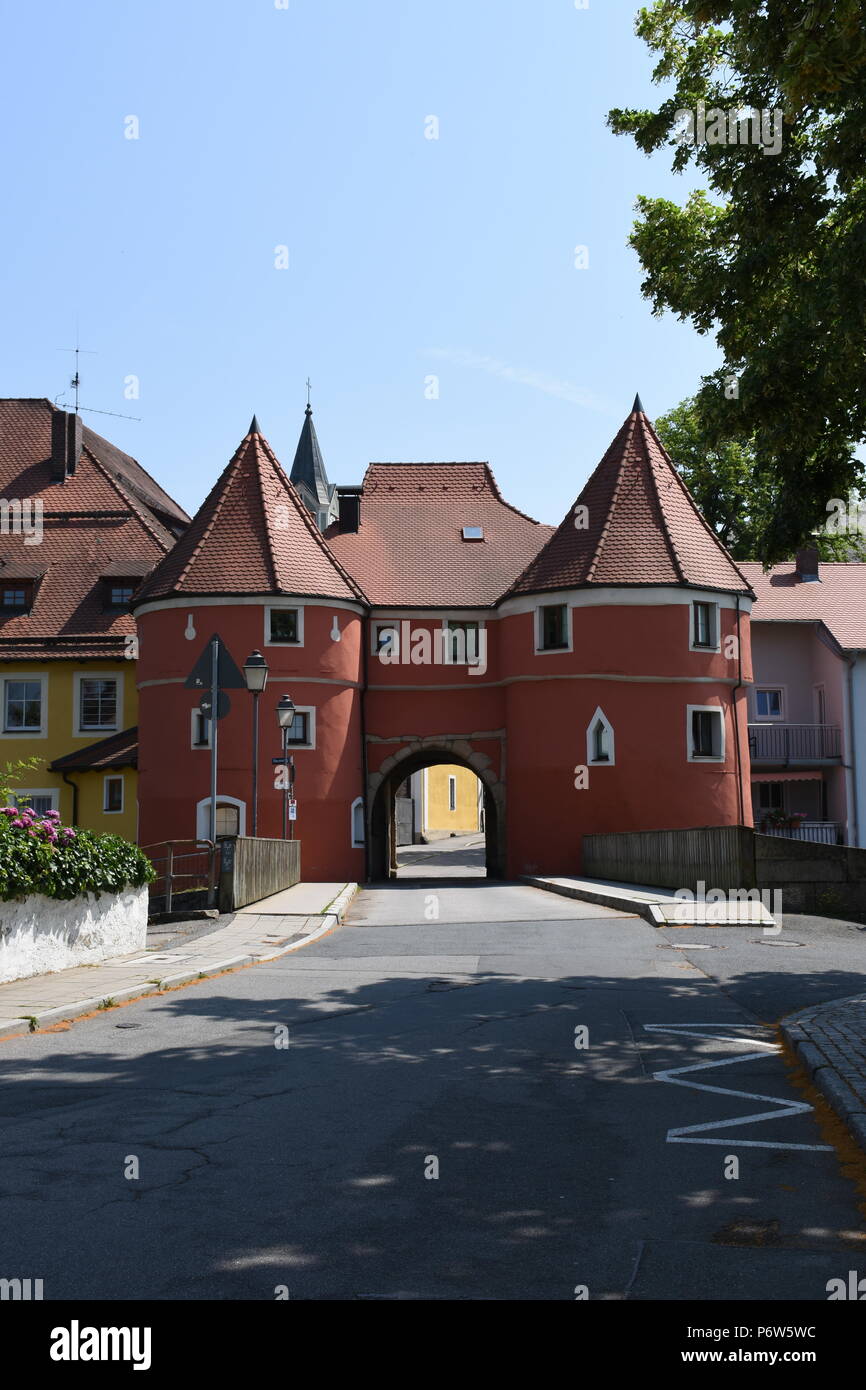 Cham in der Oberpfalz Bayern Stock Photo - Alamy