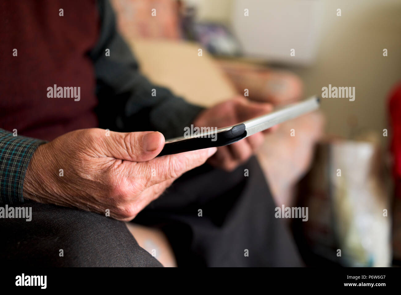 Old reader hi-res stock photography and images - Alamy