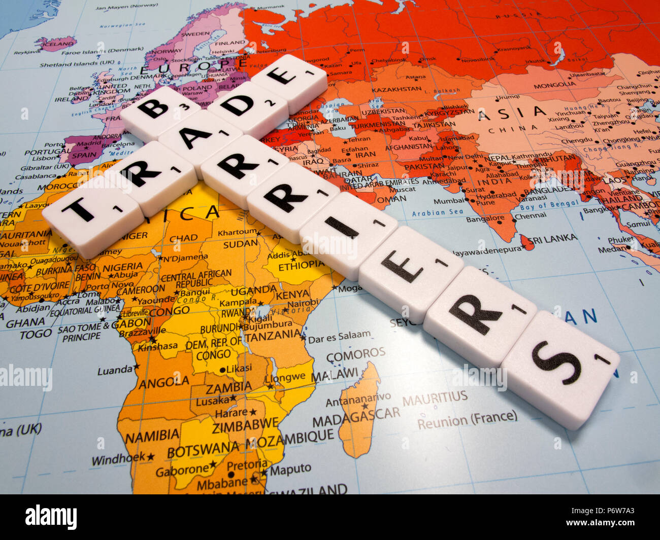 Trade Barriers Map Trump Administration Tallies Trade Barriers That