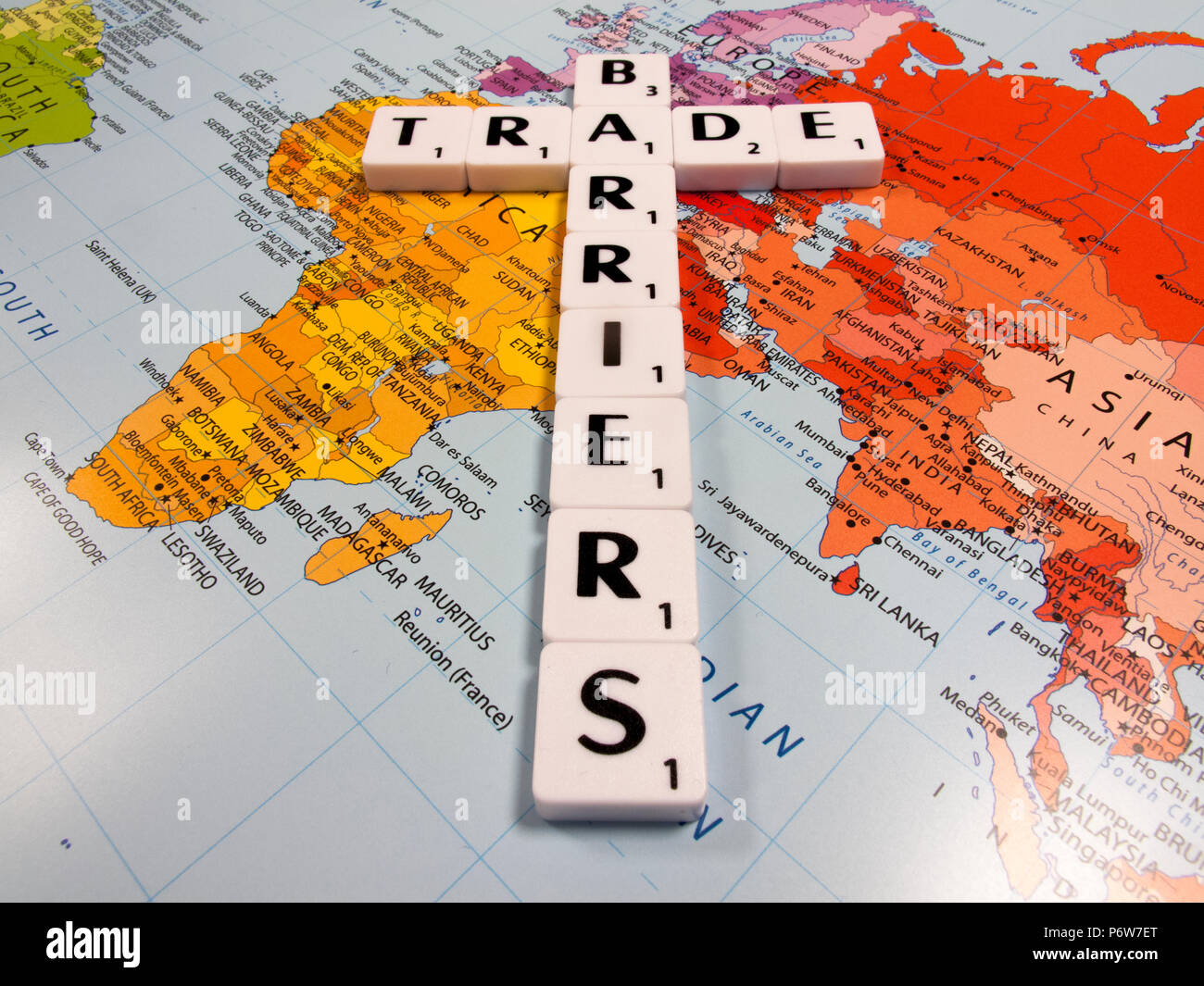 Trade Barriers Map Trump Administration Tallies Trade Barriers That