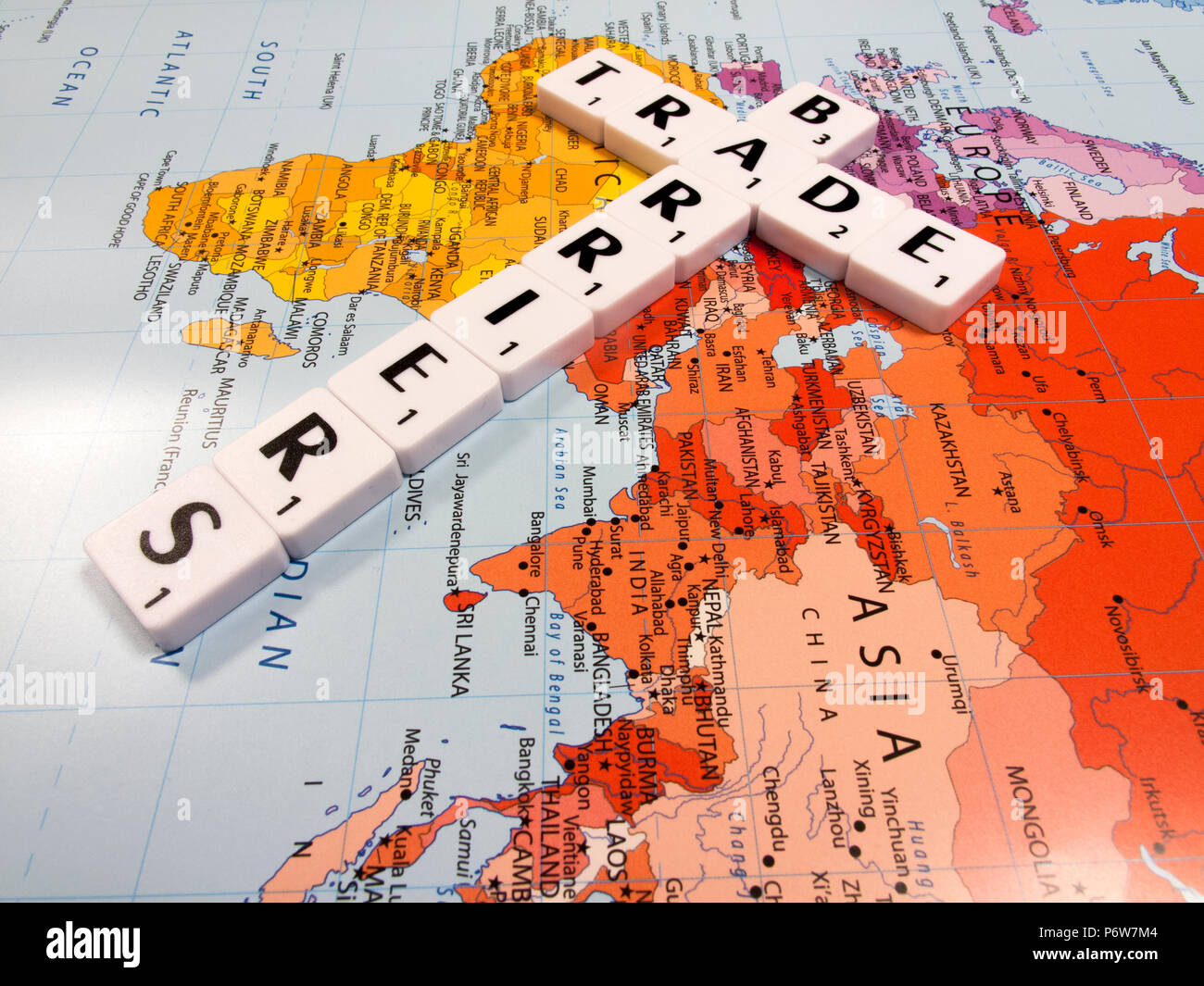 Trade Barriers Graph