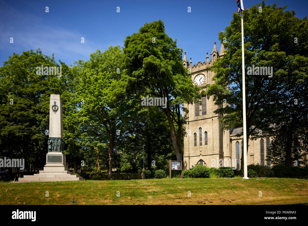 Haslingden Rd, Saint Mary's Church Rawtenstall Landmark sandstone ...