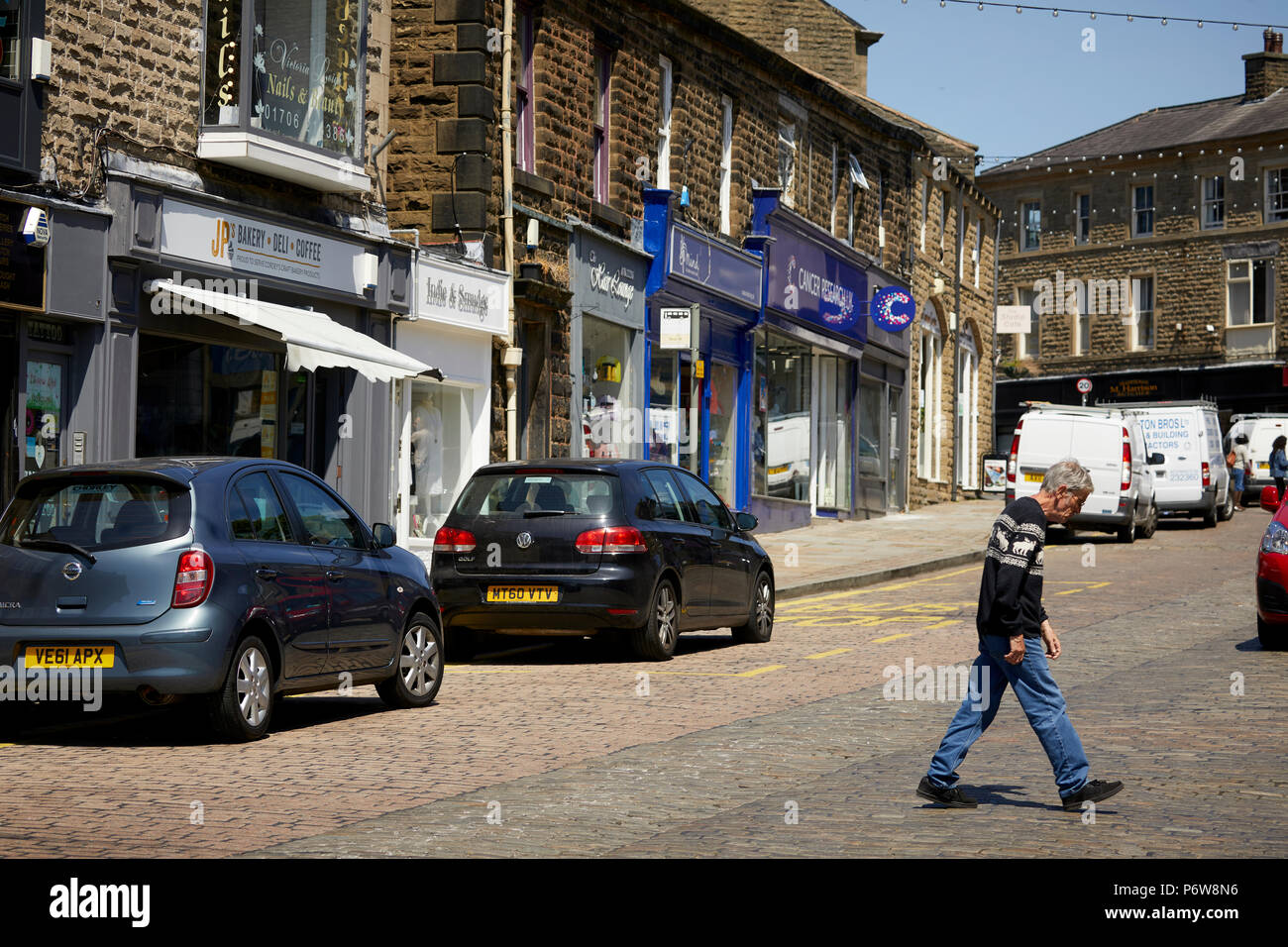 Rawtenstall town centre hi-res stock photography and images - Alamy