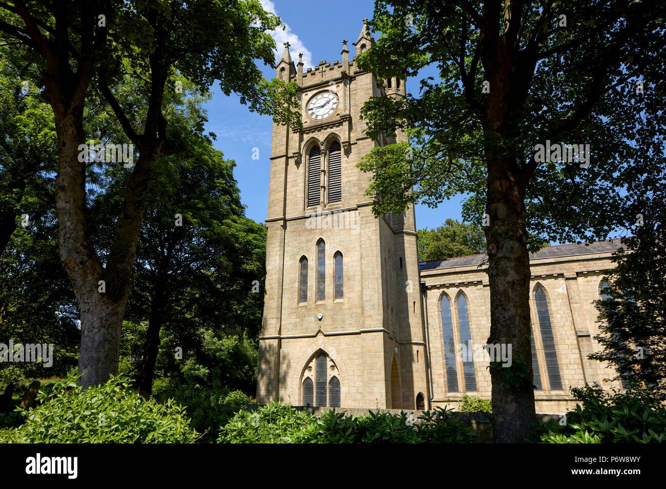 Haslingden Rd, Saint Mary's Church Rawtenstall Landmark sandstone ...