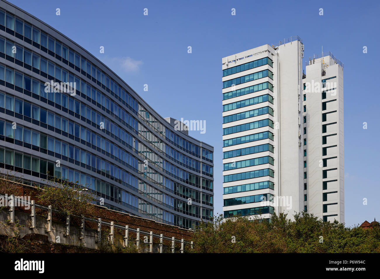 Manchester curved shape office building Gateway House, Piccadilly ...