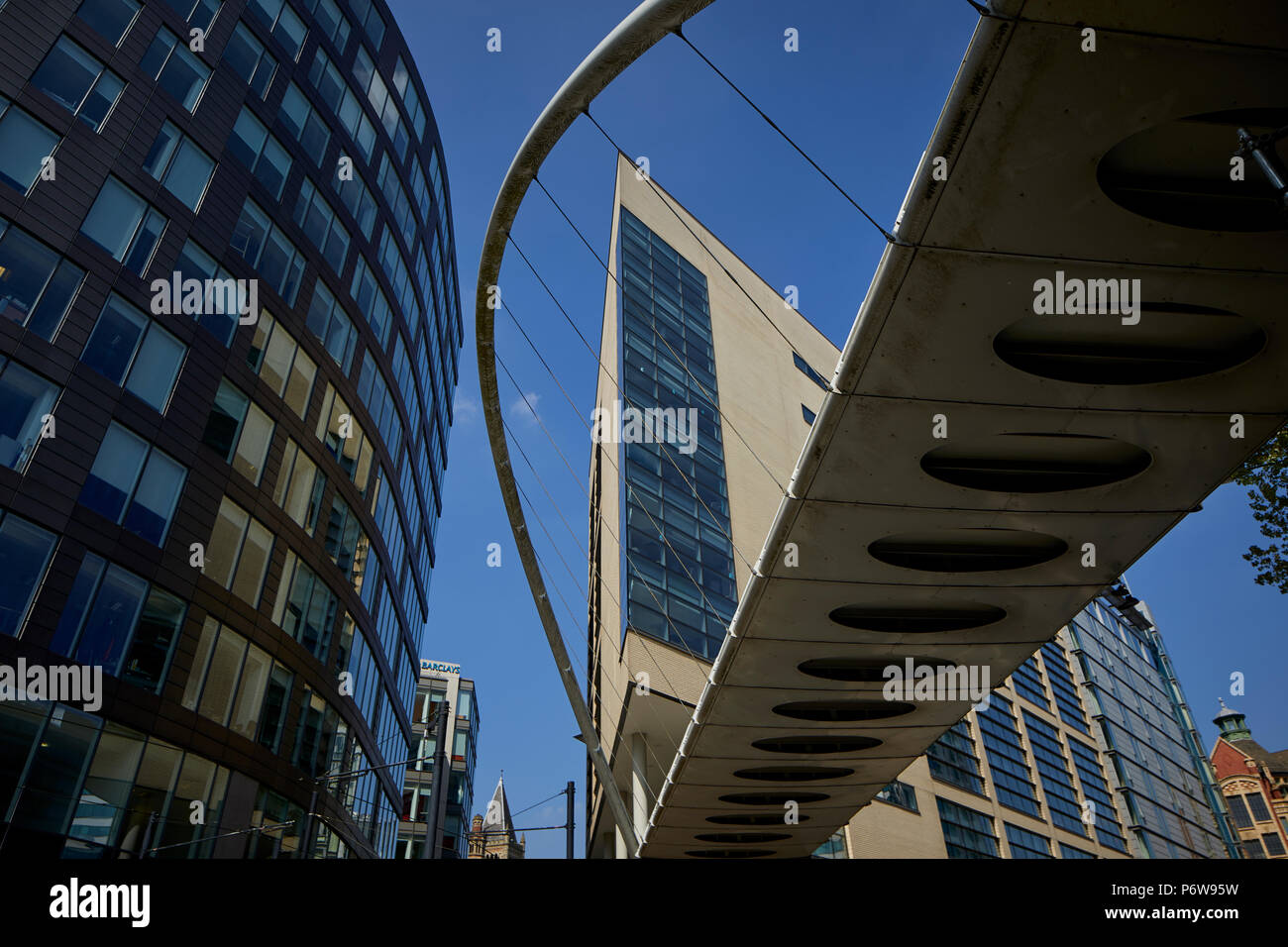 Pedestrian bridge over road hi-res stock photography and images - Alamy