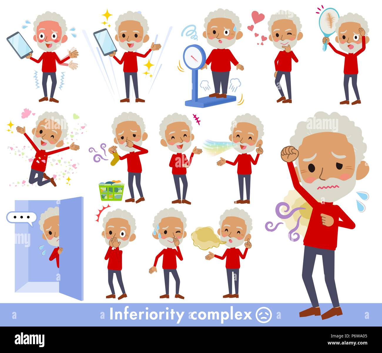 A set of old men on inferiority complex.There are actions suffering ...