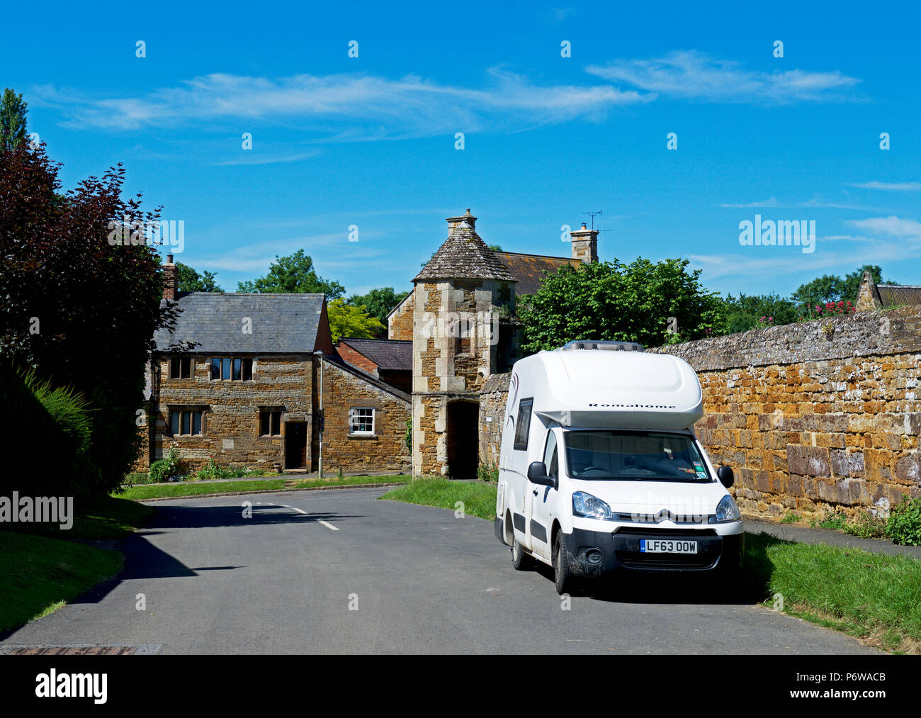 Lyddington village, Rutland, England UK Stock Photo - Alamy