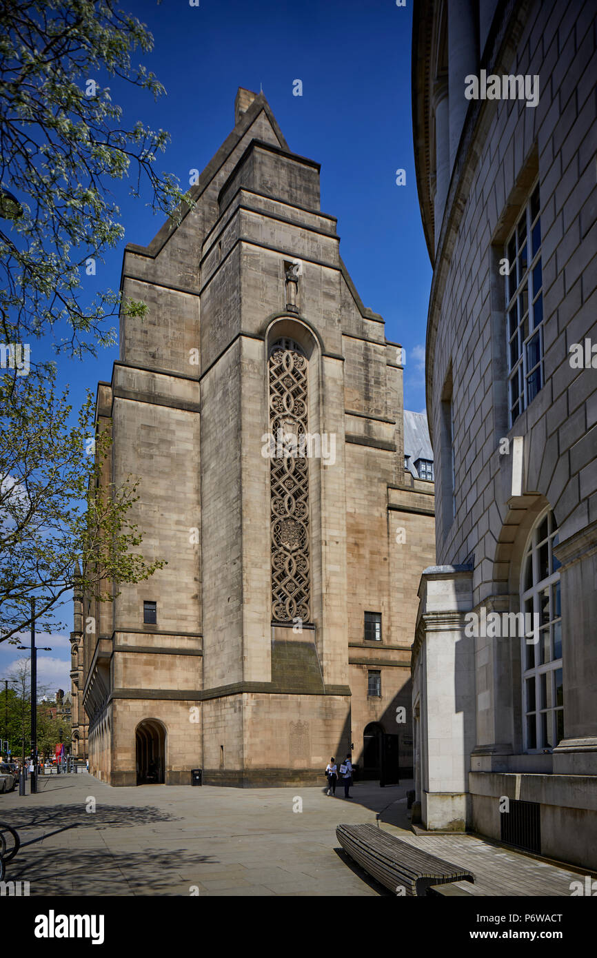 eclectic style grade II* listed Manchester Town Hall Extension 1934 ...
