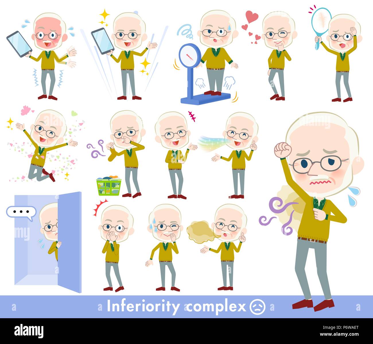 A set of old men on inferiority complex.There are actions suffering ...