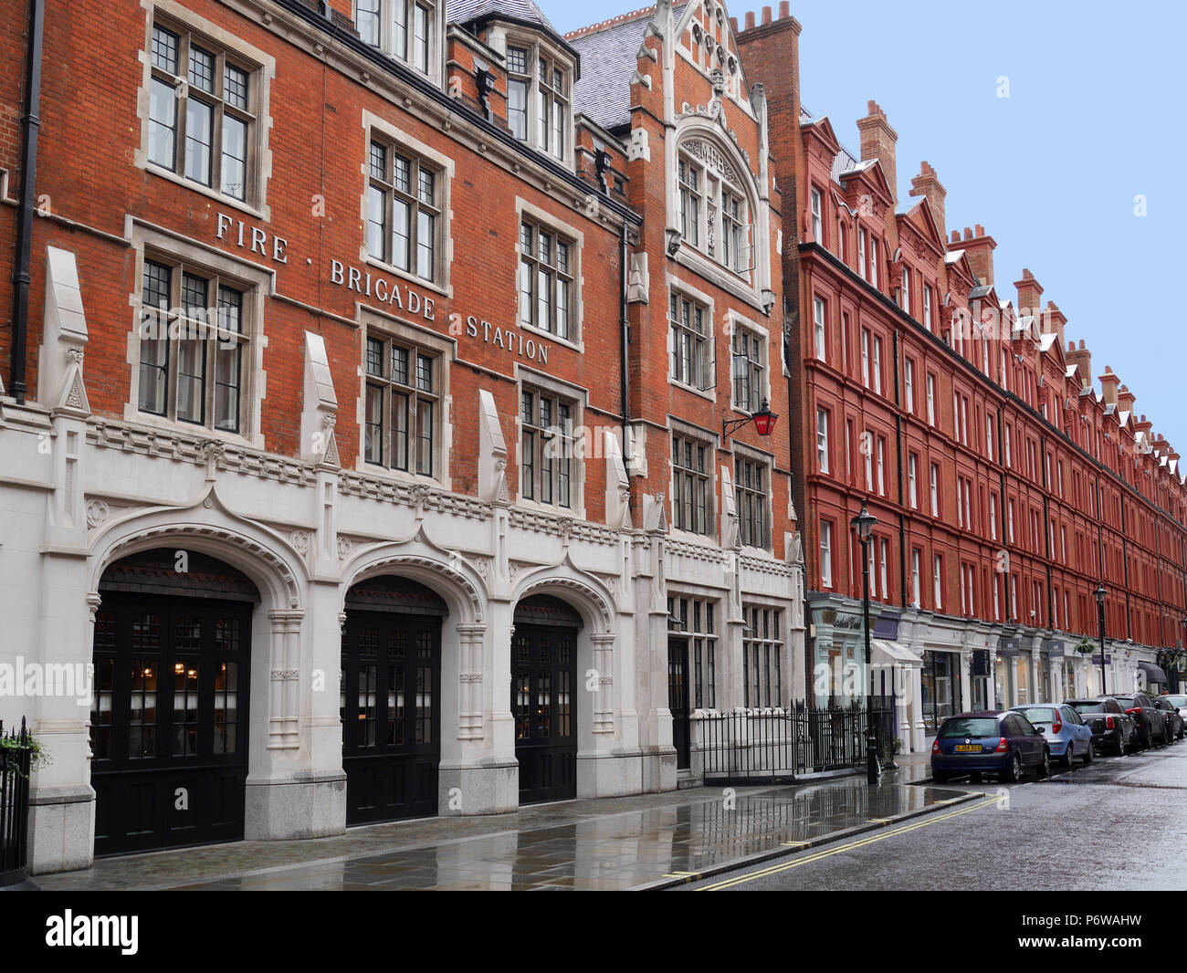 London, Marylebone, shopping street Stock Photo - Alamy