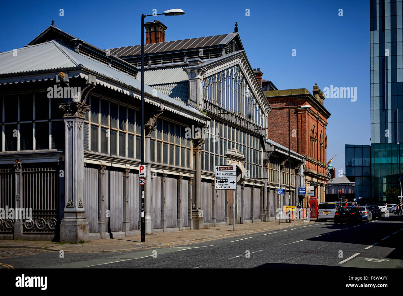 Manchester Upper Campfield Market Hall liverpool road Stock Photo - Alamy